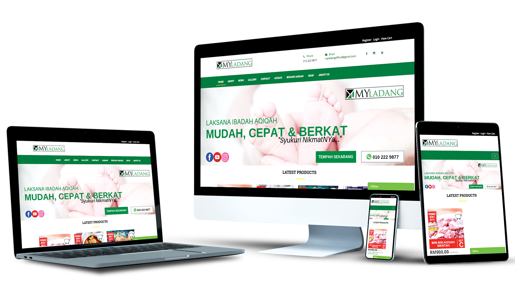 Instaweb.my | Manage and Create Website from Facebook Page